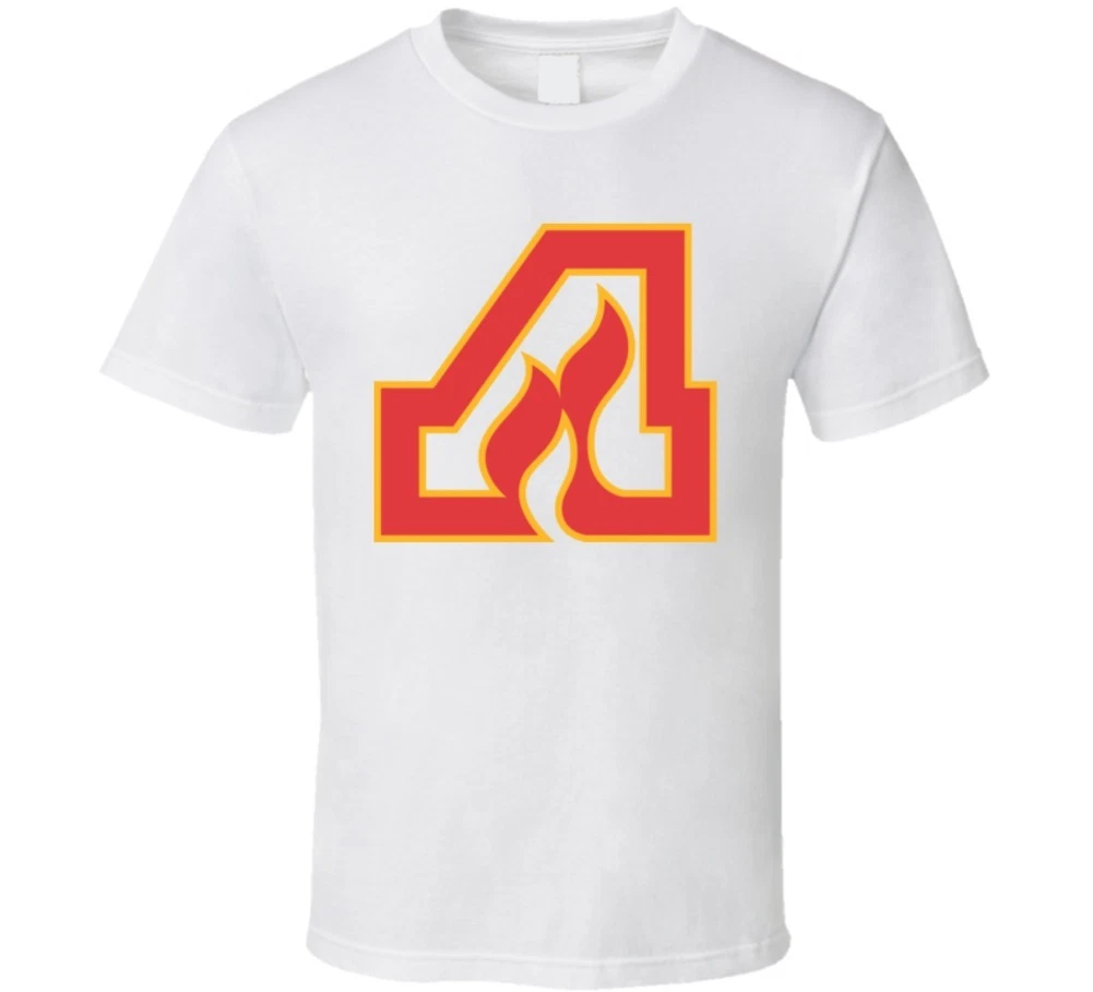 Atlanta Flames Logo Retro Hockey WHA T Shirt - Walmart.com