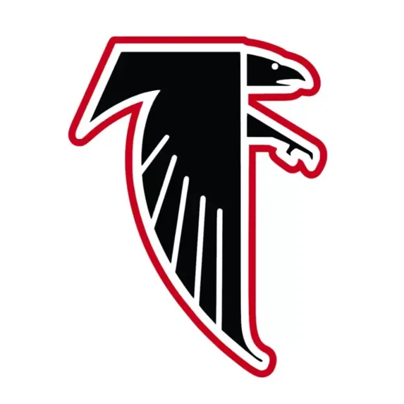DOPASTICKER Atlanta Football Bird In Flight Logo Decorative Laptop ...