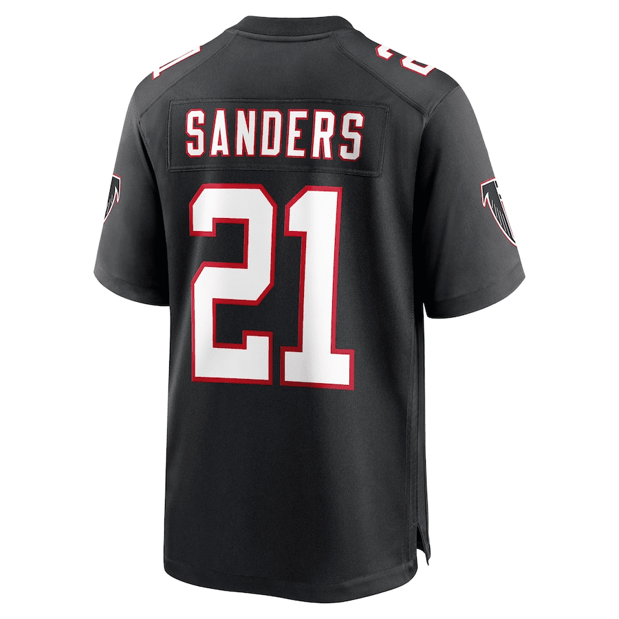 Atlanta Football Shirt Deion Sanders#21 Sports Team Game Fans For Youth ...