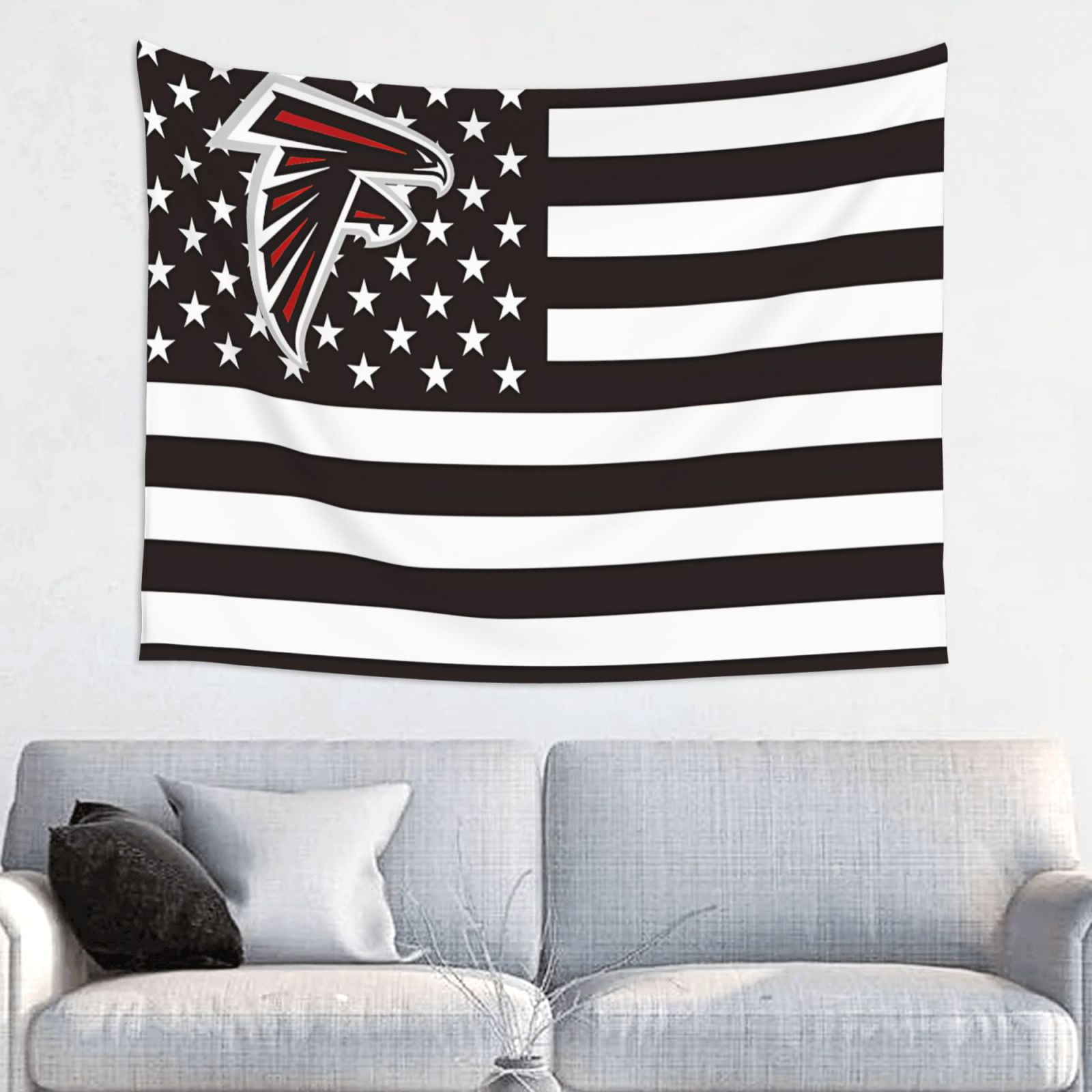 Atlanta Football Team Interior Decor Wall Tapestry 29x37 inches, Home ...