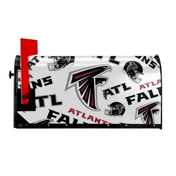 Atlanta Football Team Magnetic Cute Mailbox Cover, Weatherproof and ...