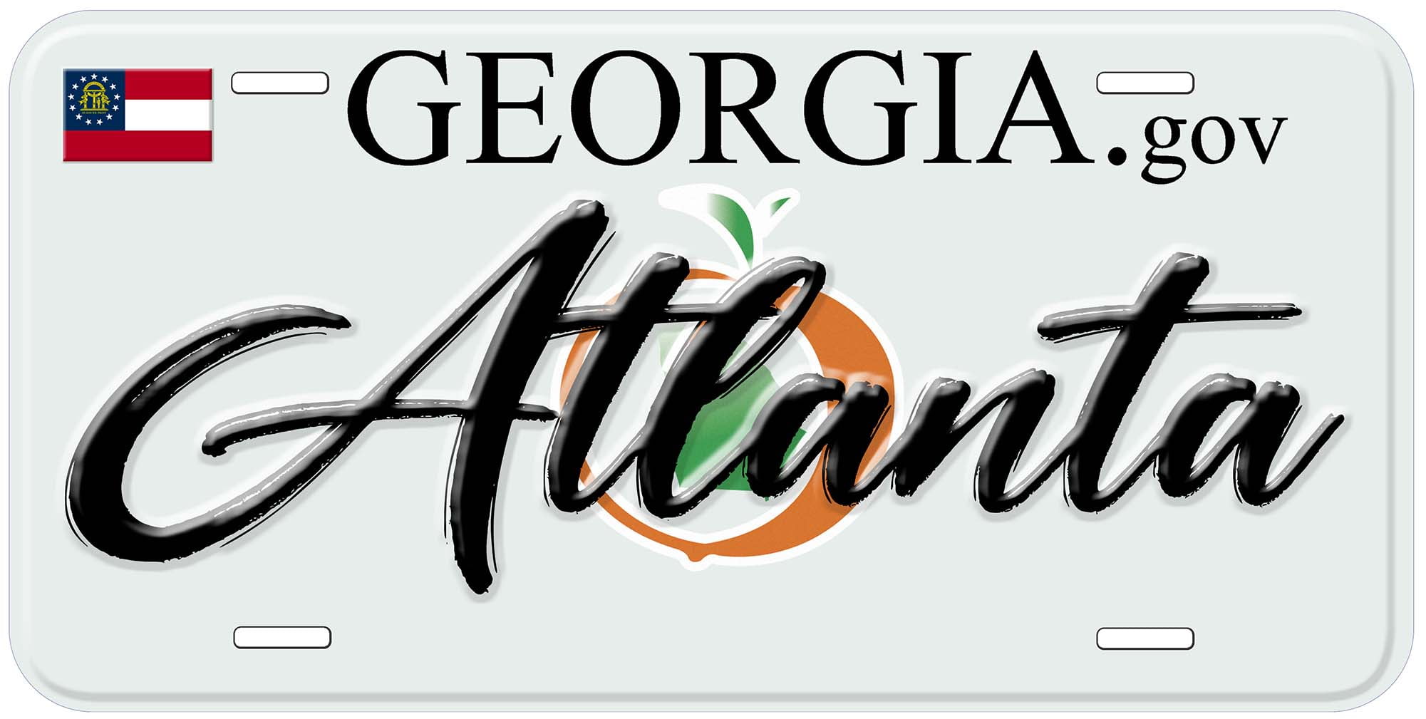 Atlanta GA TAG05 Novelty Car Auto License Plate - Walmart.com