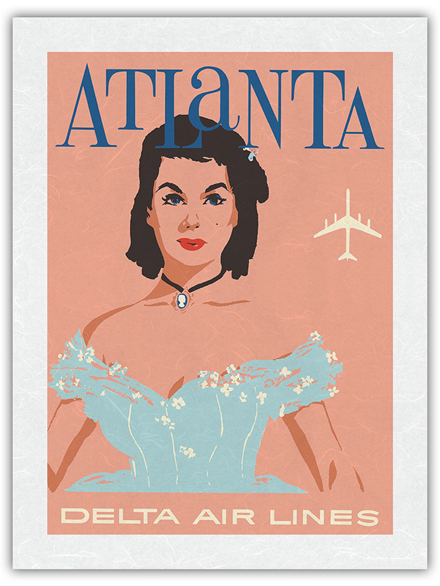 Atlanta Georgia - Southern Belle - Delta Air Lines - Vintage Airline ...