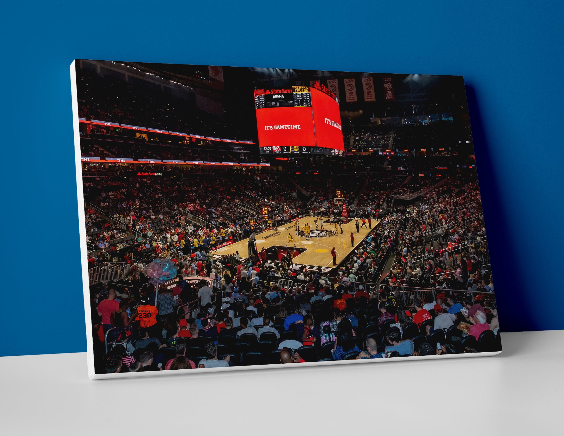Atlanta Hawks Arena Poster or Gallery Canvas Wall Art - Walmart.com