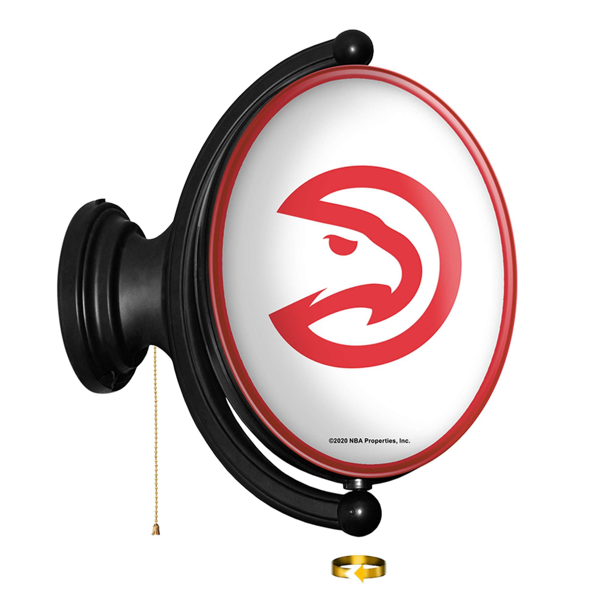 Atlanta Hawks 21'' x 23'' Rotating Lighted Wall Sign - Walmart.com