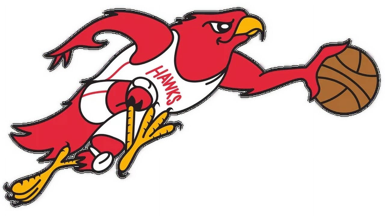 Atlanta Hawks Sticker Logo Basketball Phone Decal Water Bottle Stickers ...