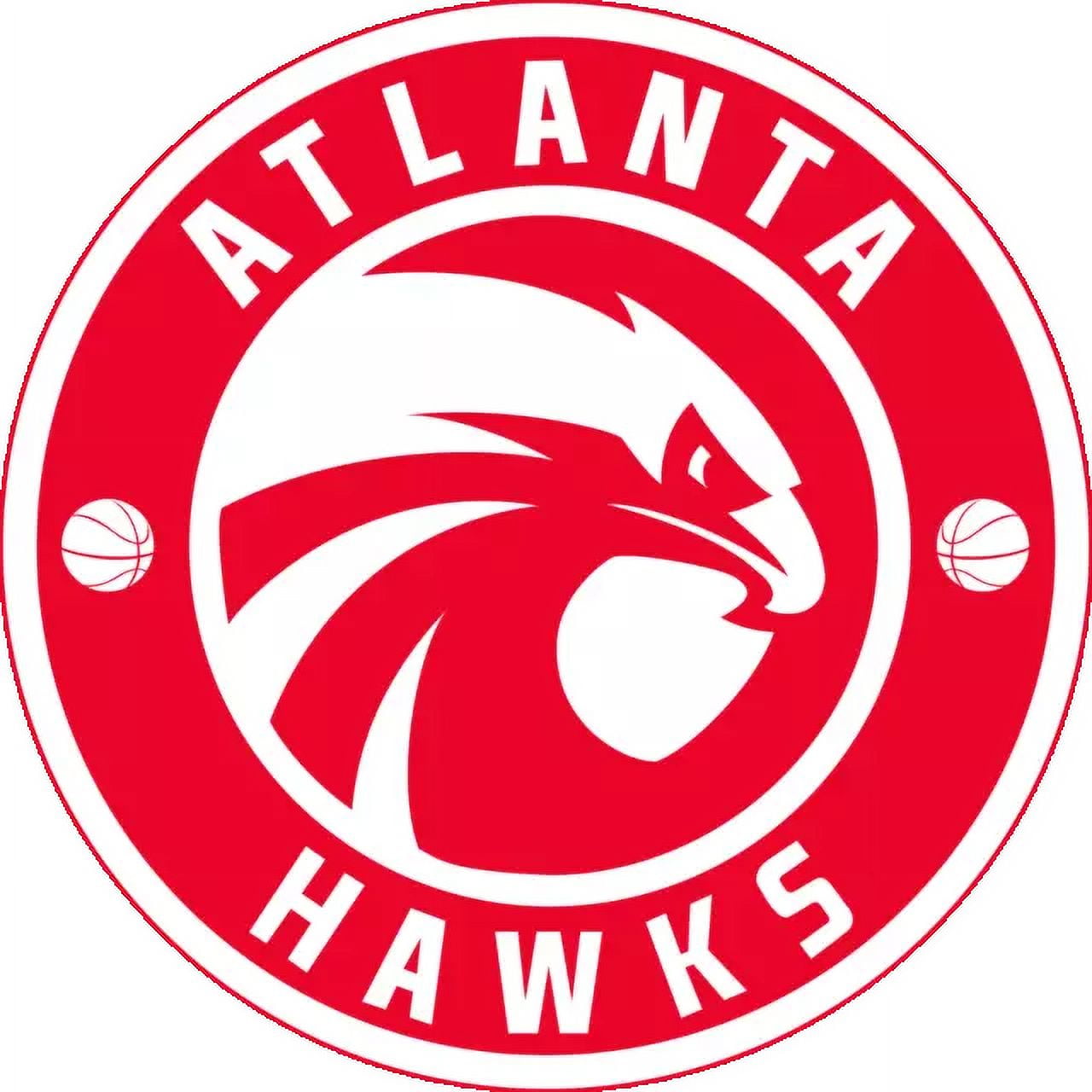 Atlanta Hawks Sticker Logo Basketball Phone Decal Water Bottle Stickers ...