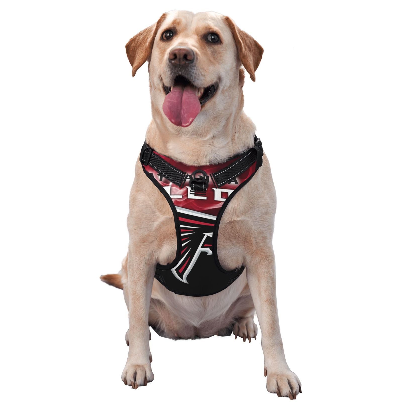 Atlanta Medium To Large-Scale Dog Harness Soft Breathable Mesh Pet Football Harness Choke Free ...