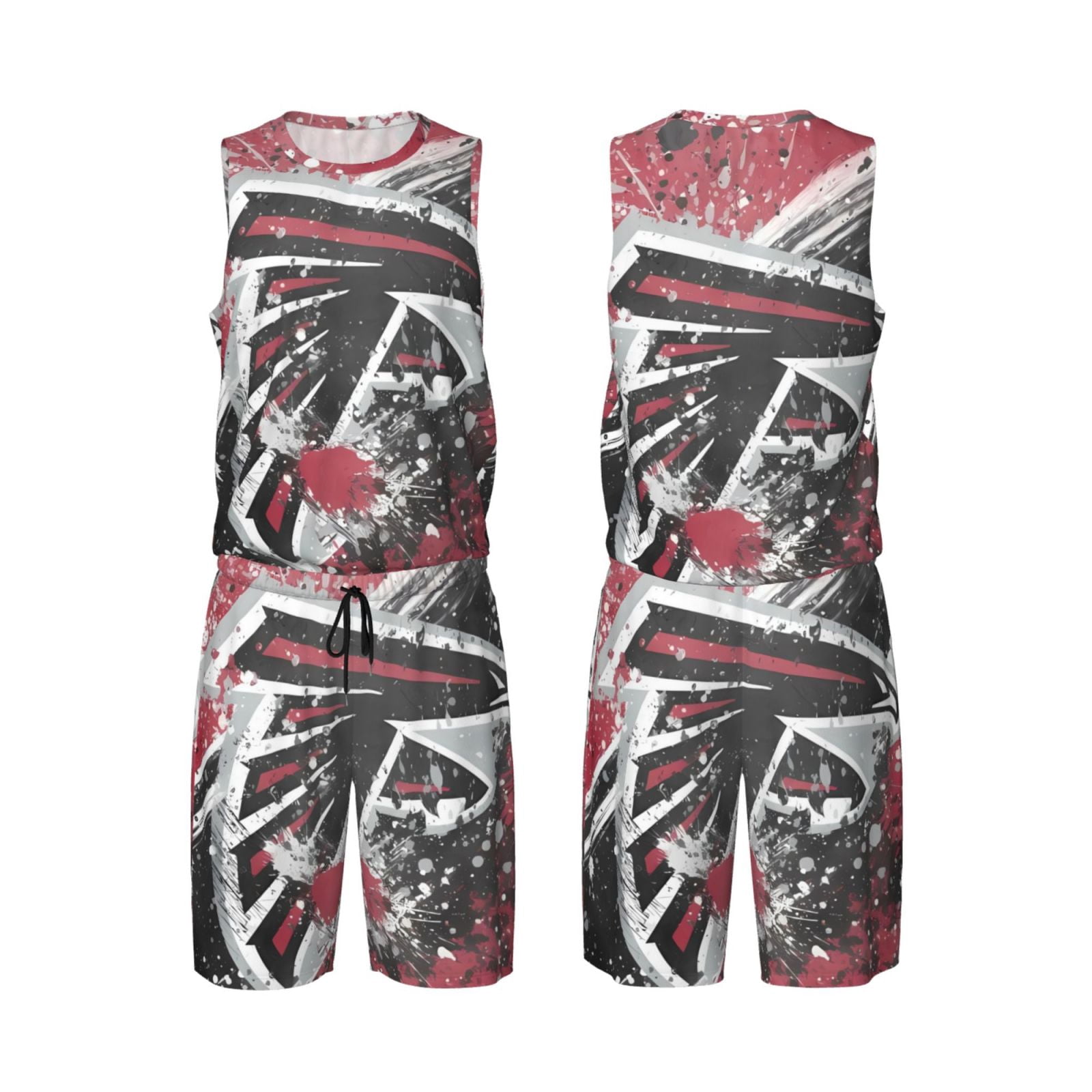 Atlanta Men’s Basketball Uniform Set Men Basketball Jersey and Shorts ...