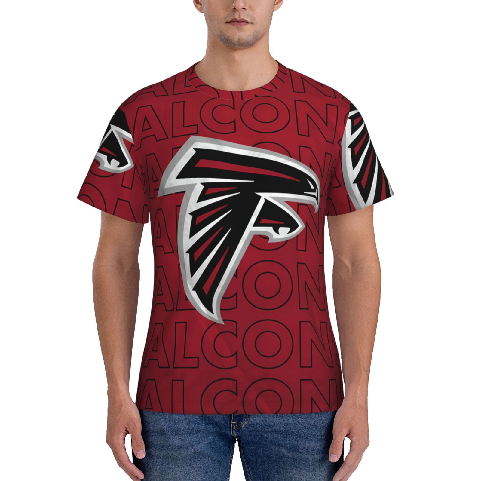 Atlanta Men's T Shirt Tight Fit Moisture Wicking Athletic Tees Exercise ...