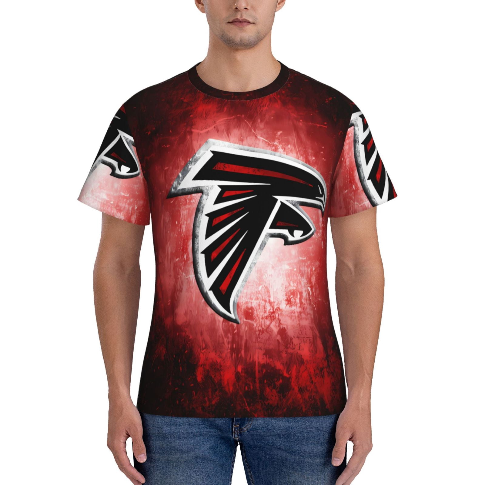 Atlanta Men's T Shirt Tight Fit Moisture Wicking Athletic Tees Exercise ...