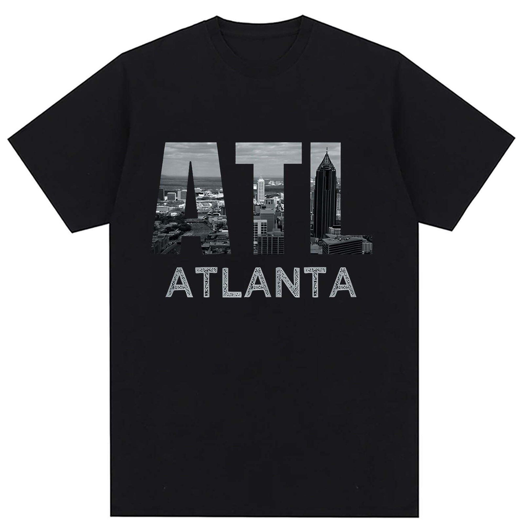 Atlanta Skyline Tee: Wear the Heart of ATL with Pride - Show Your City ...