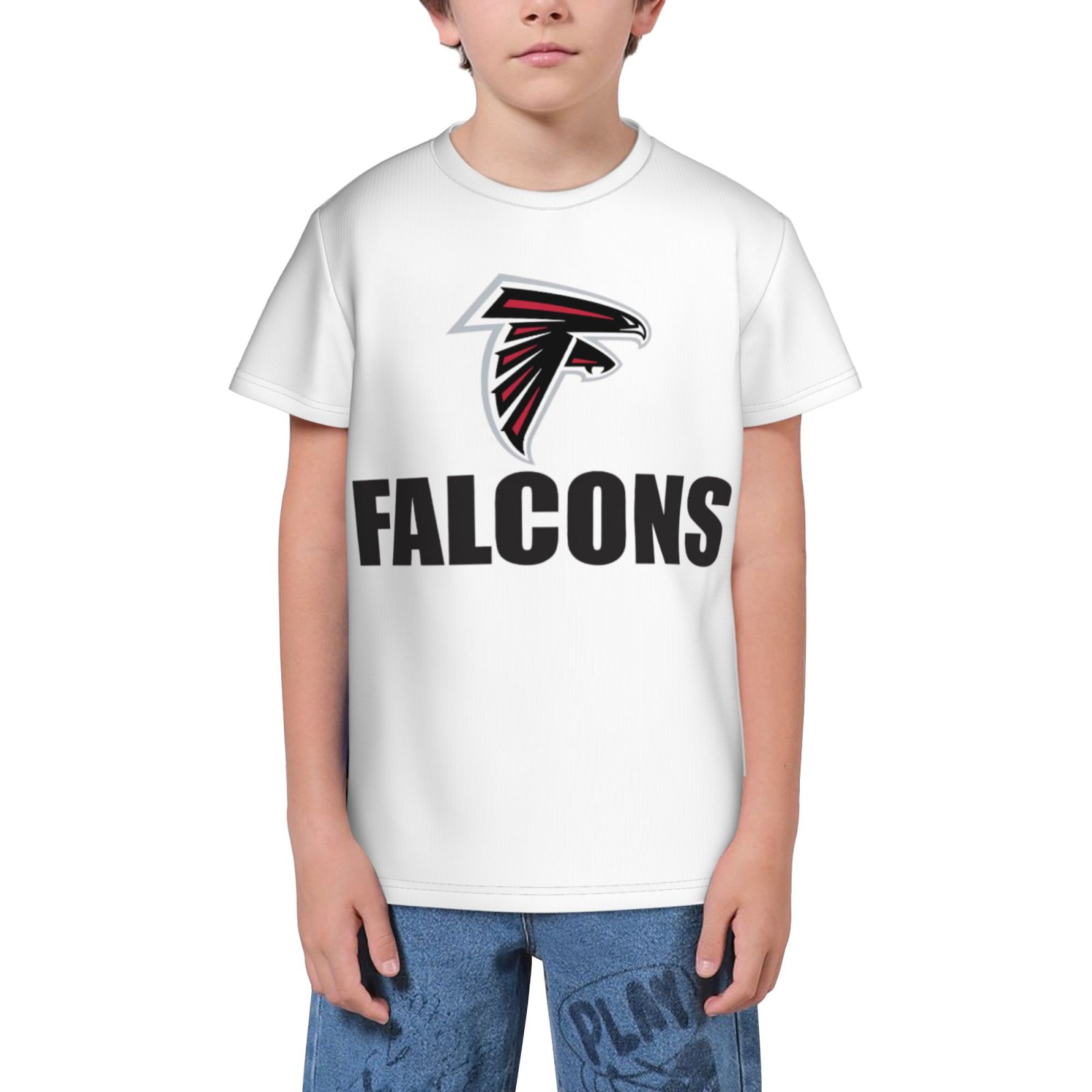 Atlanta Team Fans Round neck short sleeve T-Shirt American Football ...