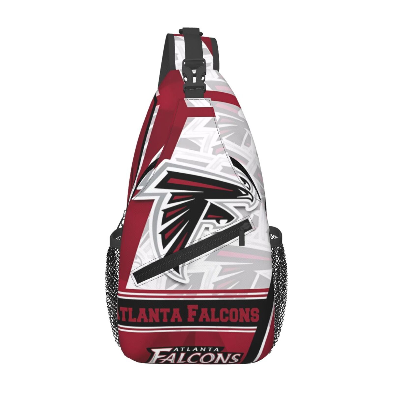 Atlanta Team Men's Casual Crossbody Chest Bag Zipper Sports Crossbody ...