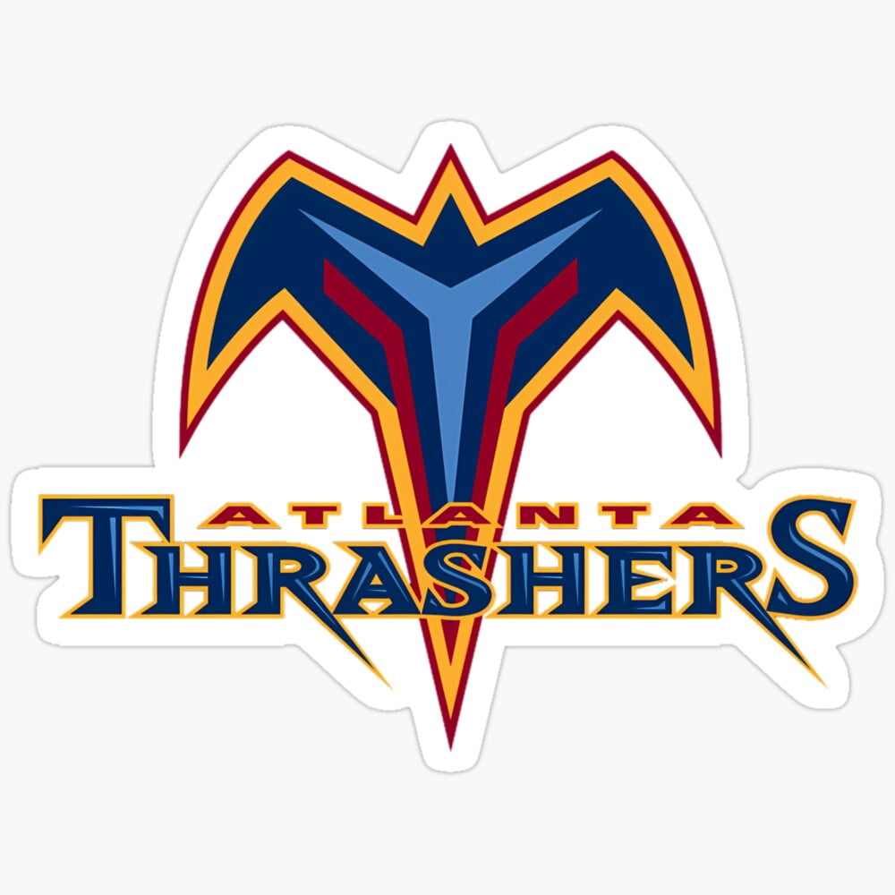 Atlanta Thrashers Sticker Phone Decal Water Bottle Stickers Car Decals ...