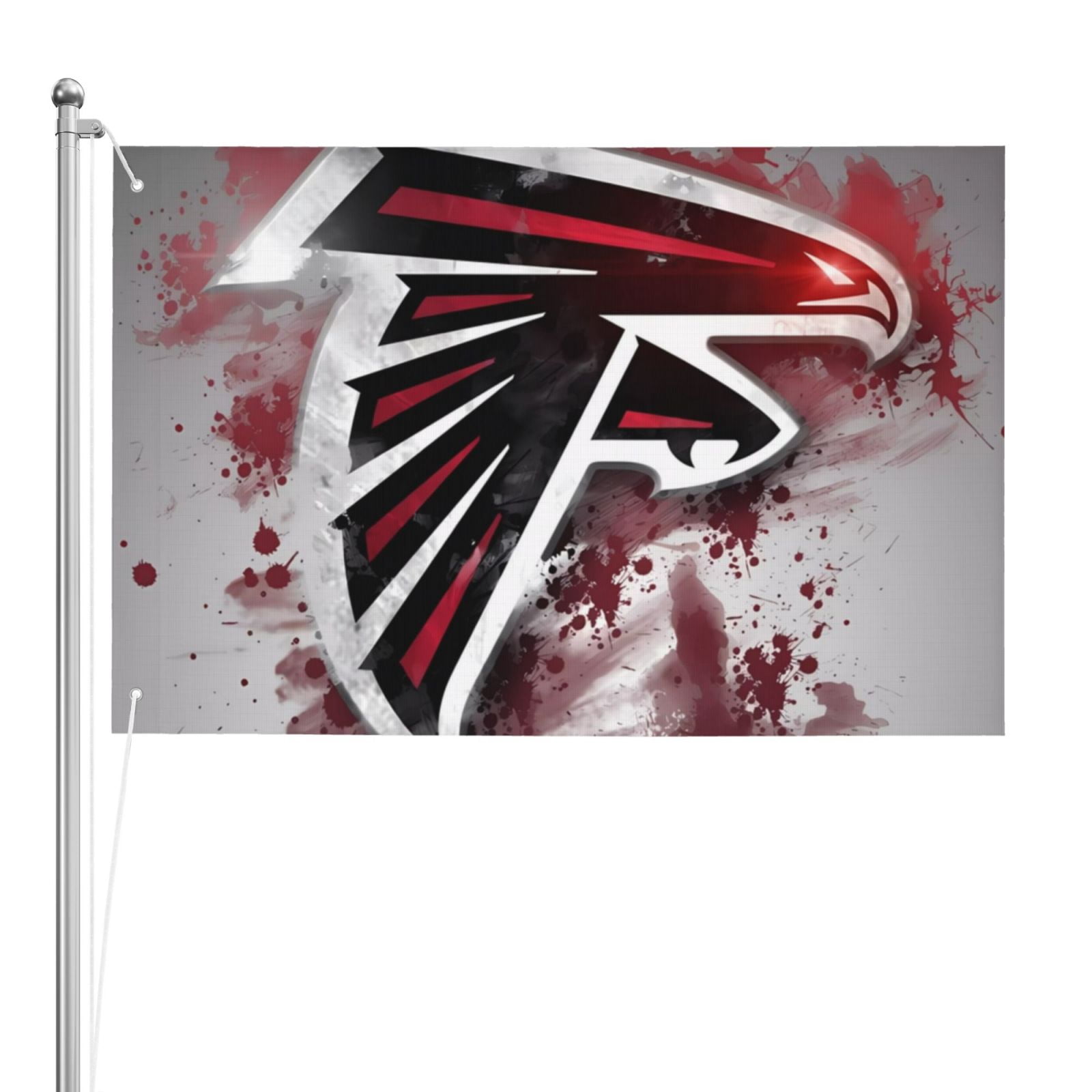 Atlanta Three Layer personalized Double Sided Flag Football Fans ...