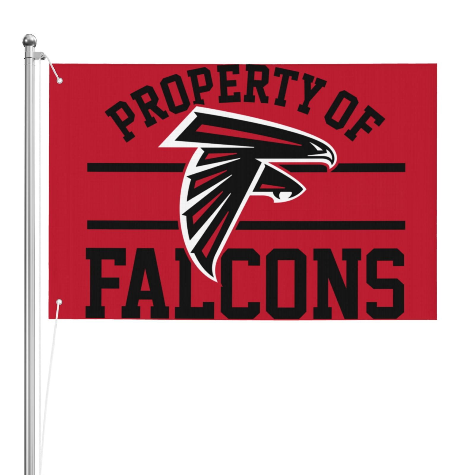 Atlanta Three Layer personalized Double Sided Flag Football Fans ...