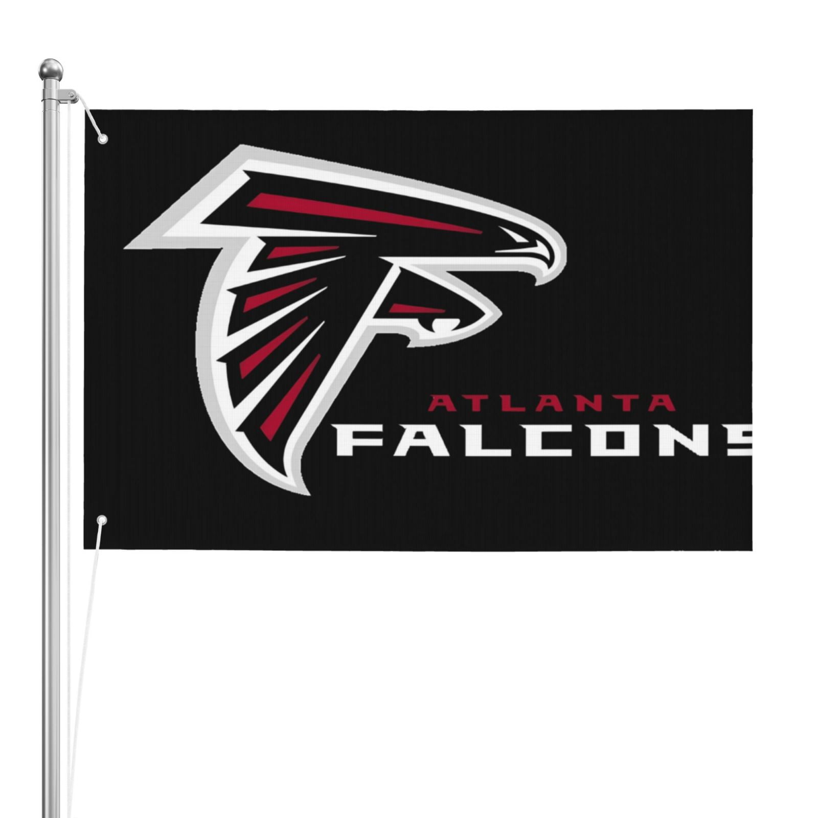 Atlanta Three Layer personalized Double Sided Flag Football Fans ...