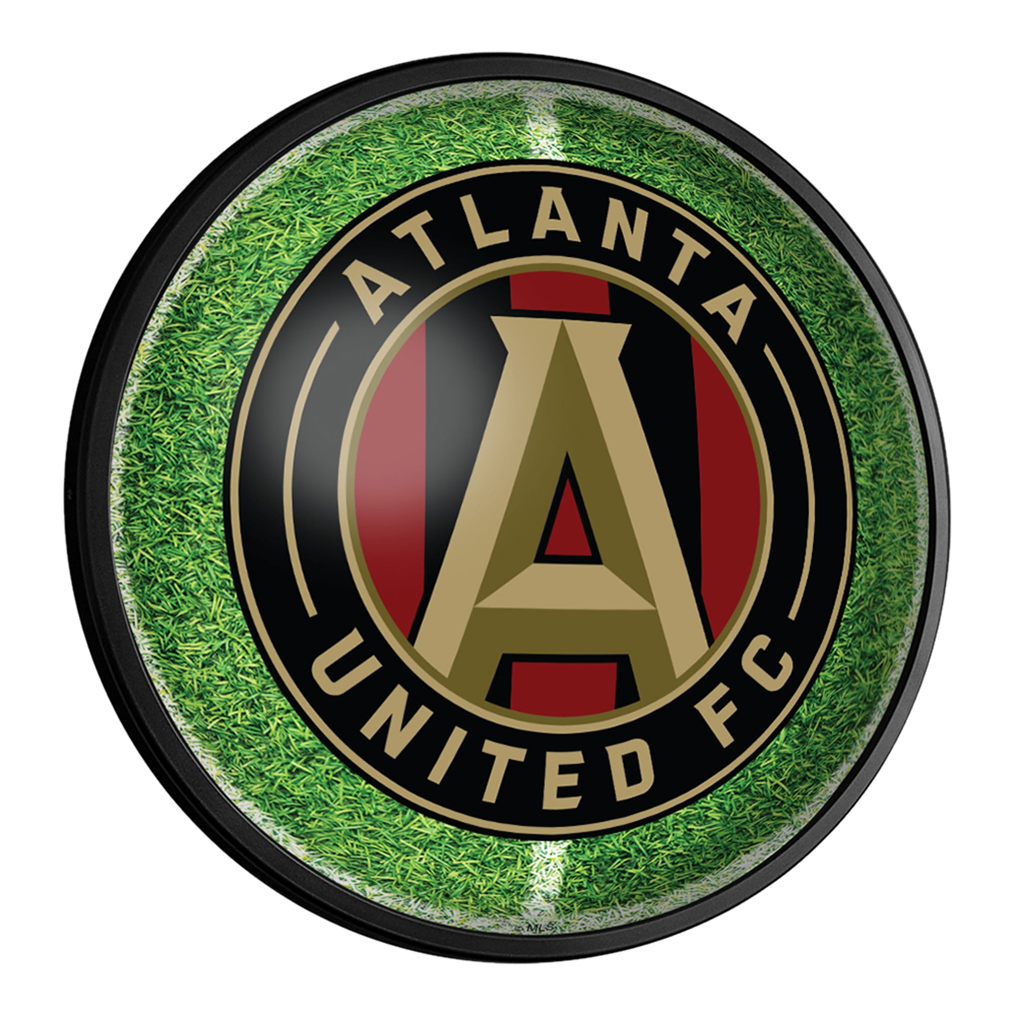 Atlanta United FC 18'' Round Slimline Illuminated Field Wall Sign ...