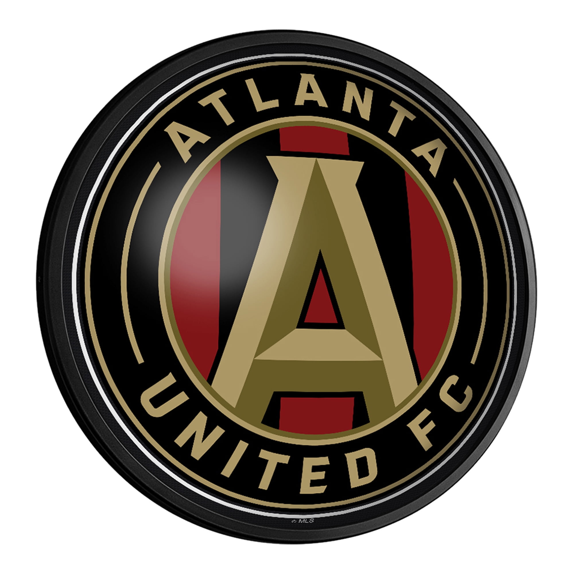 Atlanta United FC 18'' Round Slimline Illuminated Wall Sign - Walmart.com