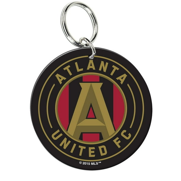 Atlanta United FC WinCraft Black & Red Circular Premium Acrylic ...