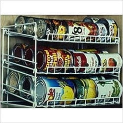 Atlantic 3-Tier Heavy-Gauge Wire Can Rack Storage Organizer for Pantry ...