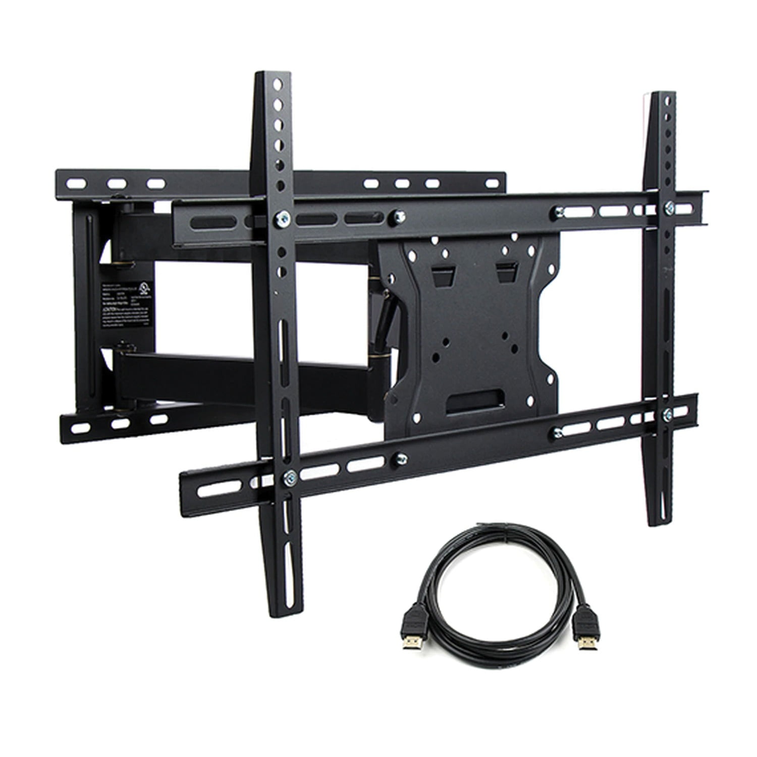 Atlantic 63607140 37-Inch to 84-Inch Full-Motion TV Wall Mount with ...