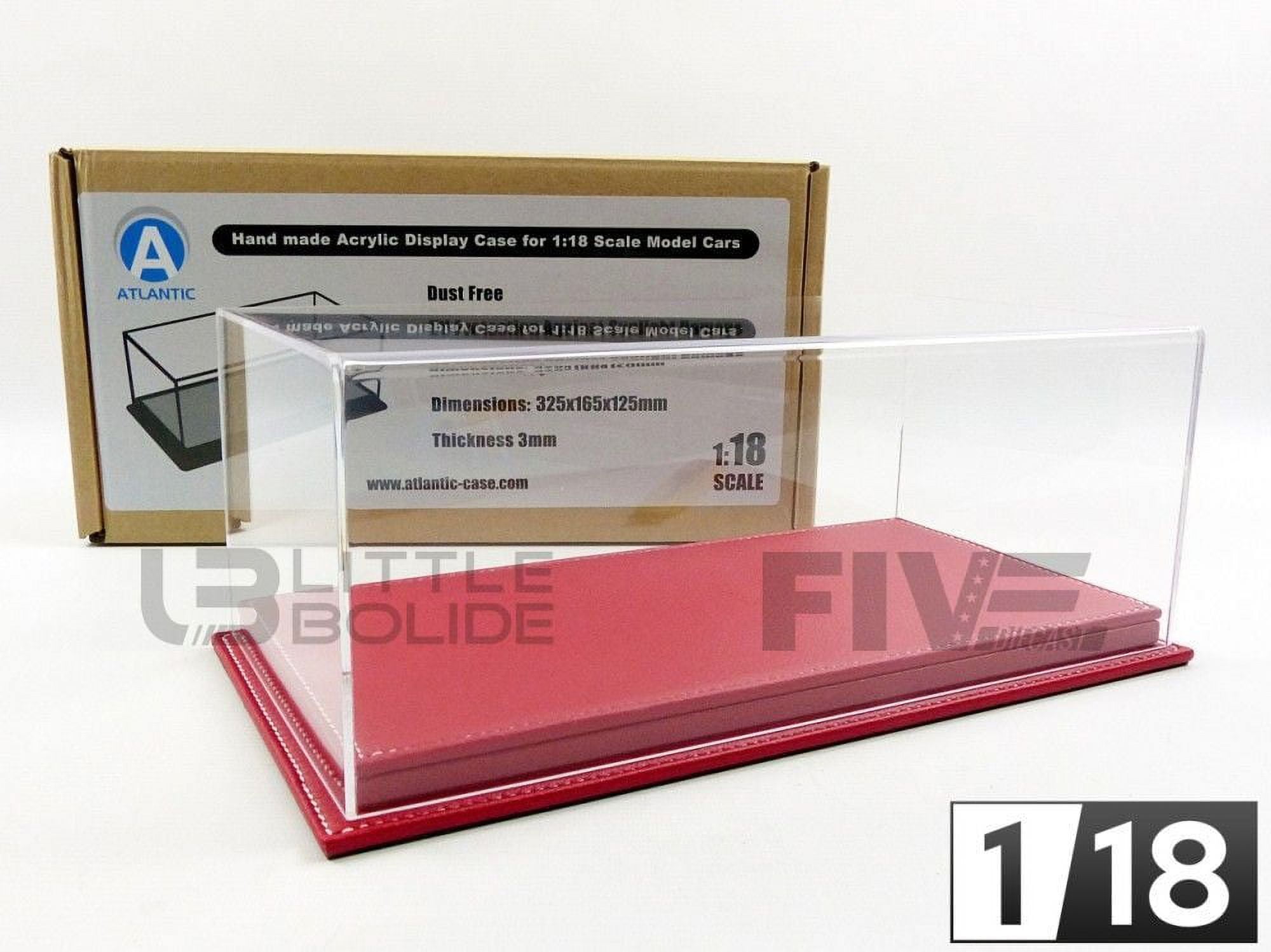 ATLANTIC CASE 1/18 - DISPLAY CASE Show-Case 1/18 - Mulhouse Red Leather ...