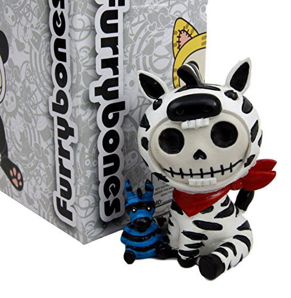 Atlantic Collectibles Furry Bones Safari Zebra Horse Costume Skeleton ...