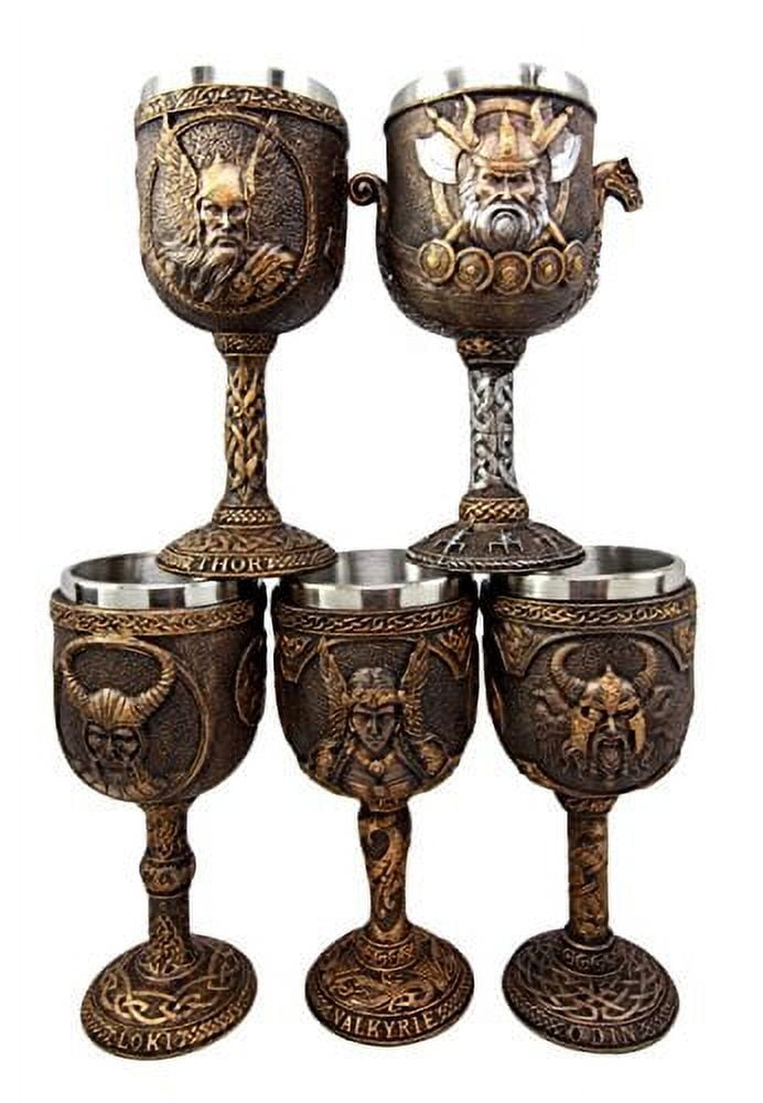 Atlantic Collectibles Norse Mythology Viking Deities Odin Loki Thor ...