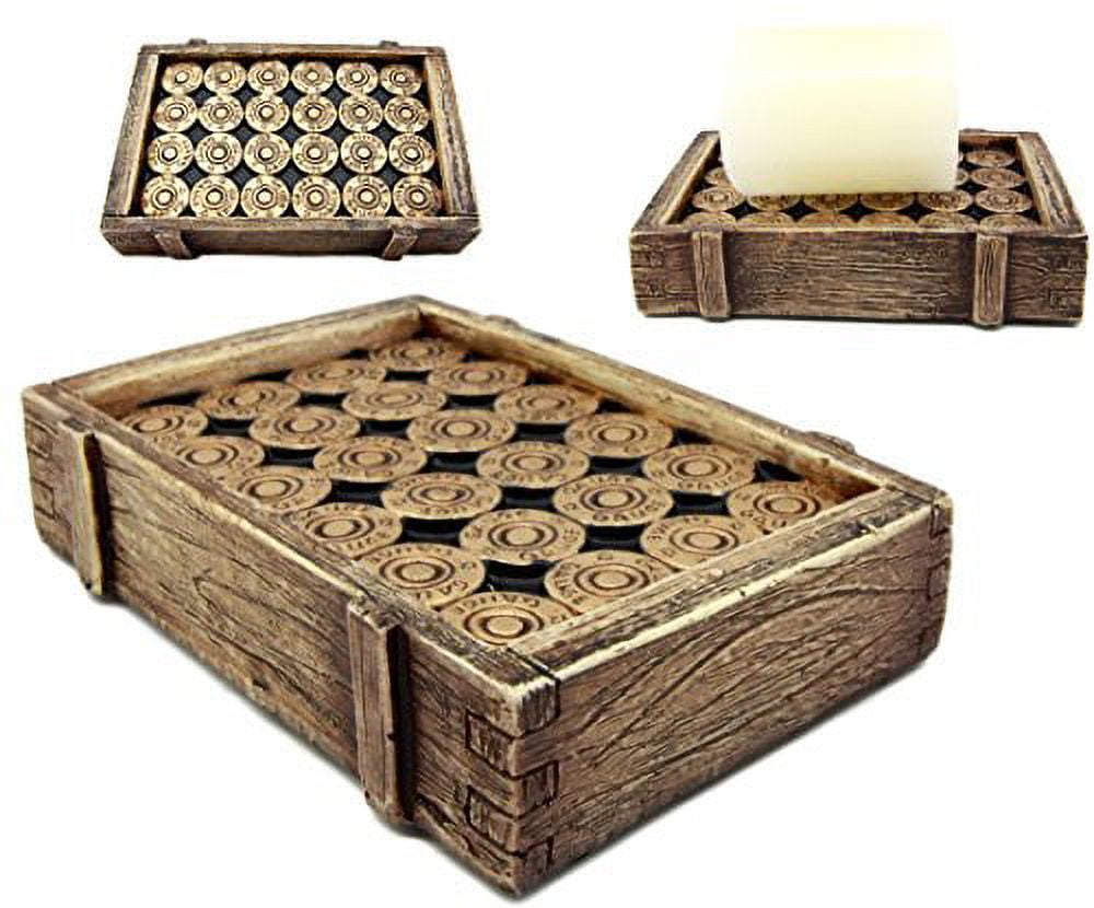 Atlantic Collectibles Shotgun Shells In Ammo Cart Crate Hunting Outdoor ...