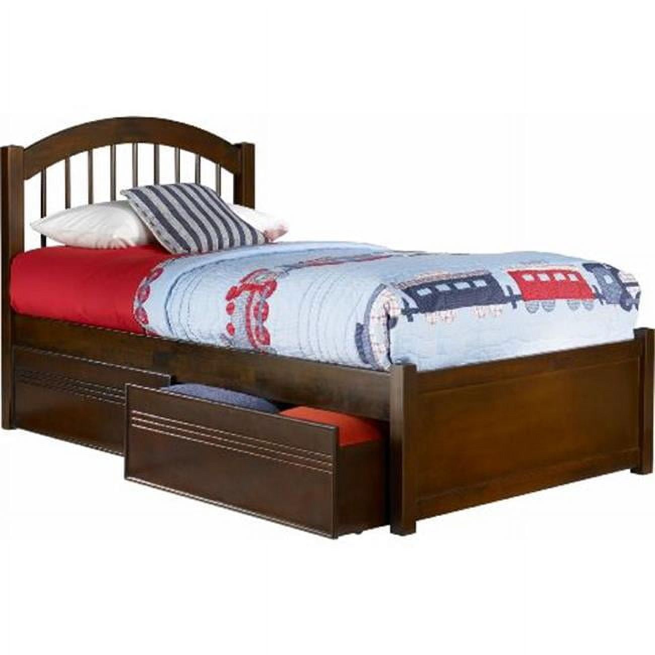 Atlantic Furniture AP9412114 Windsor Twin Size Extra Large Flat Panel ...