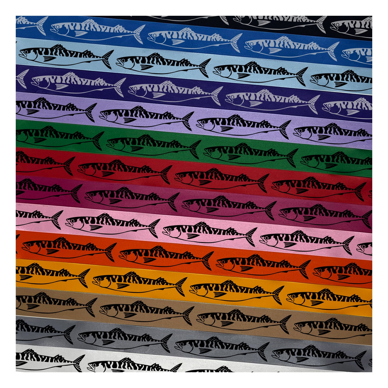 Atlantic Mackerel Striped Fish Satin Ribbon for Gift Wrapping Bows ...