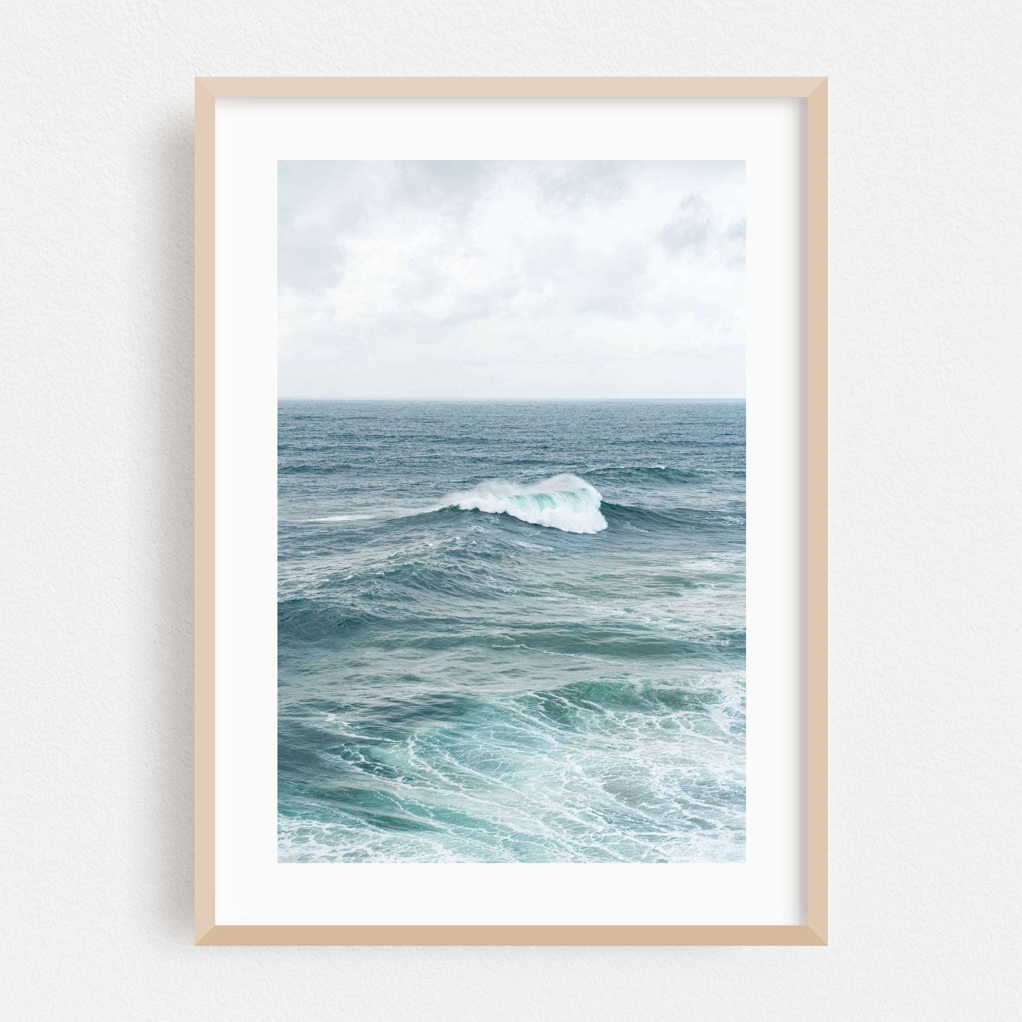 Atlantic Ocean Waves - Nazaré Leiria District Portugal Photography ...