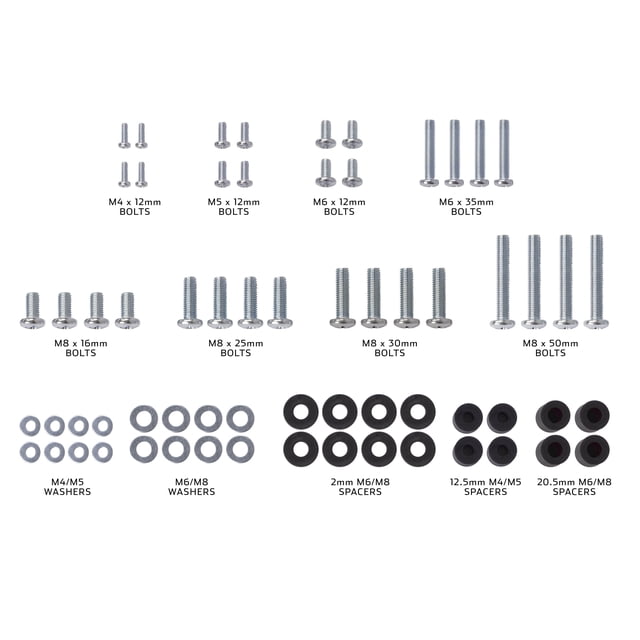 Atlantic Universal TV Mounting Hardware Kit, 64 Pieces - Walmart.com
