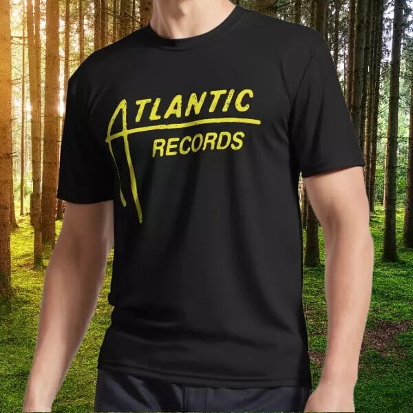Atlantic records s logo essential t shirt Activ Logo T-Shirt Funny Size ...