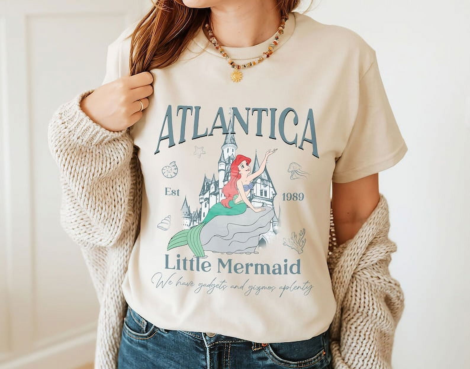 Atlantica Little Mermaid Ariel Shirts, Ariel Disney Princess Shirt ...