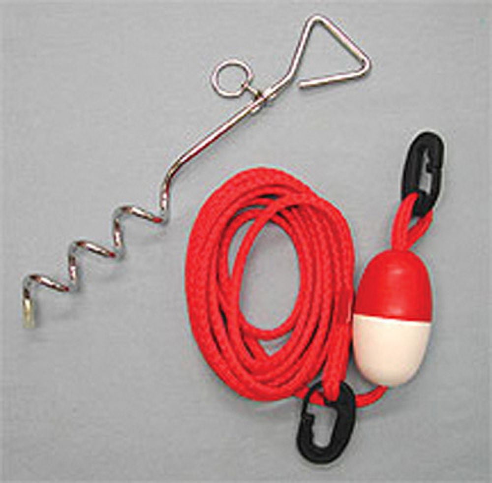 Atlantis A2384Rd Anchor Stake Kit, Red - Walmart.com