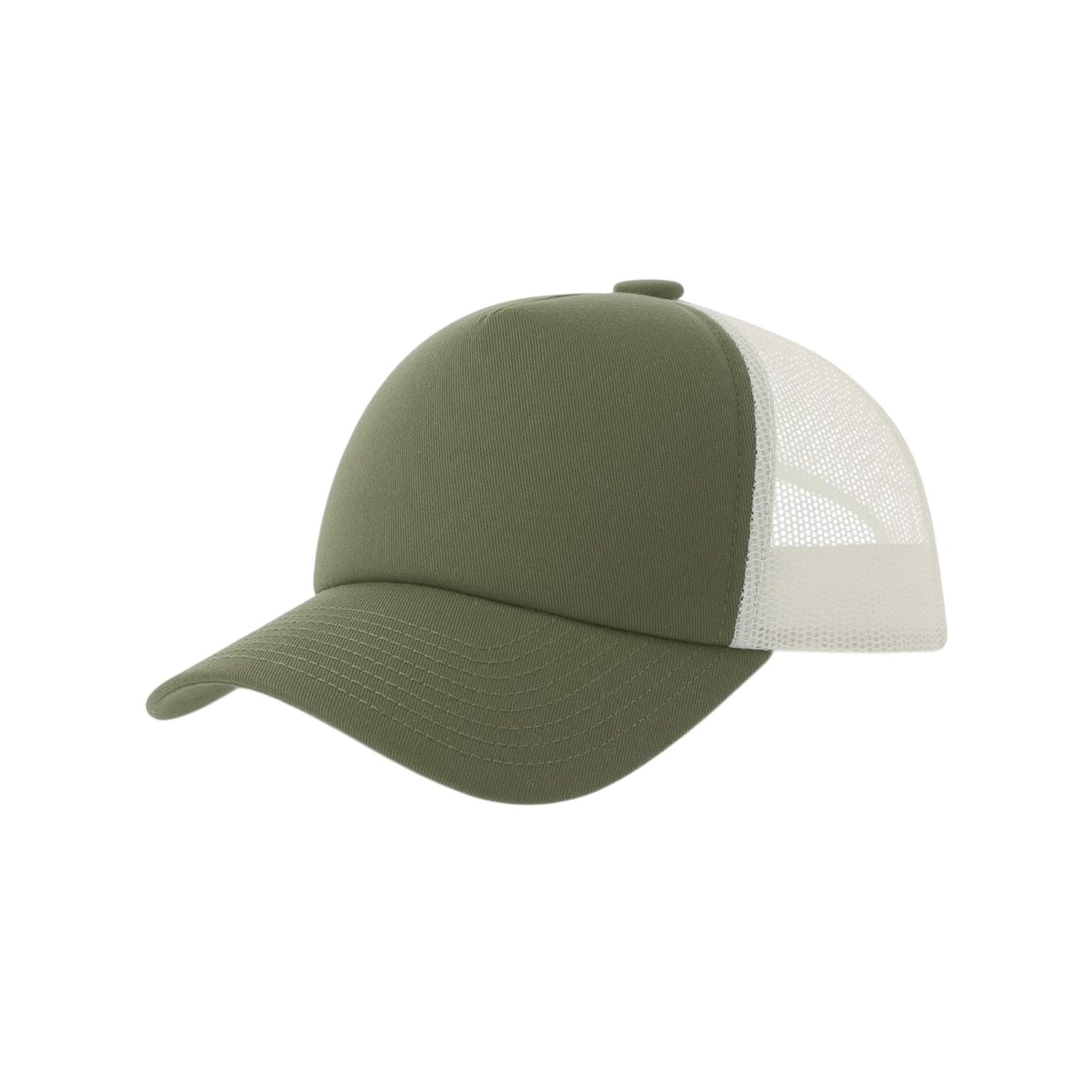 Atlantis Headwear Adult Record-S 5 Panel Recycled High Profile Trucker ...