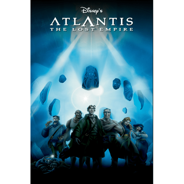 Atlantis: The Lost Empire (2001) Poster - 24x36 | Disney Animated ...