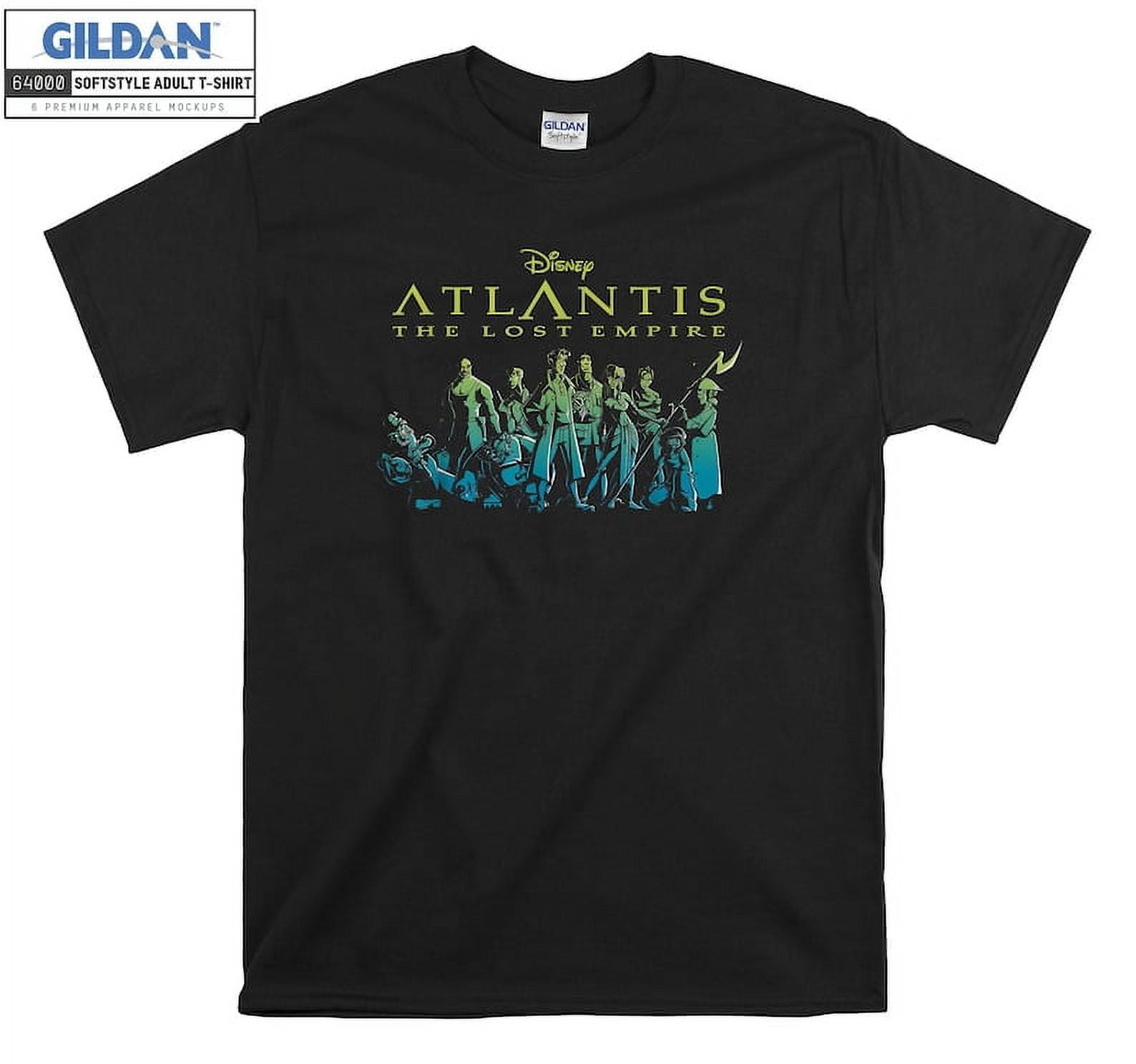 Atlantis The Lost Empire Characters T-shirt - Walmart.com