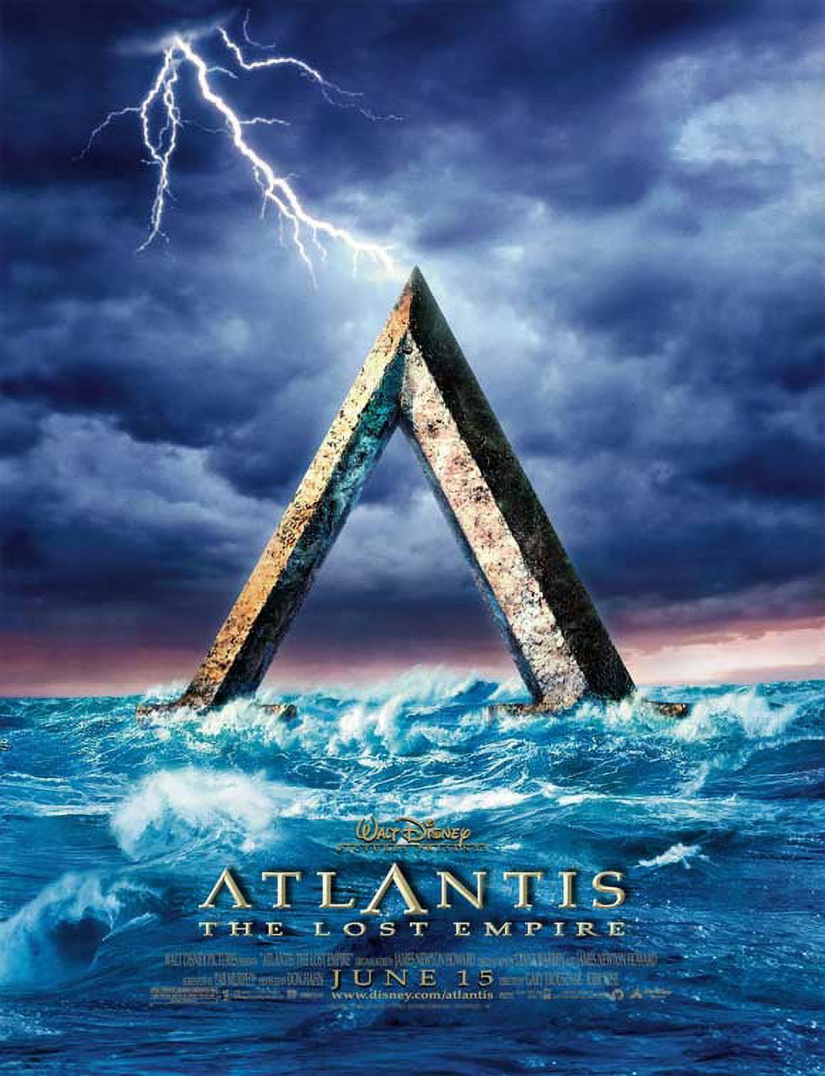 Atlantis: The Lost Empire - movie POSTER (Style E) (27" x 40") (2001 ...