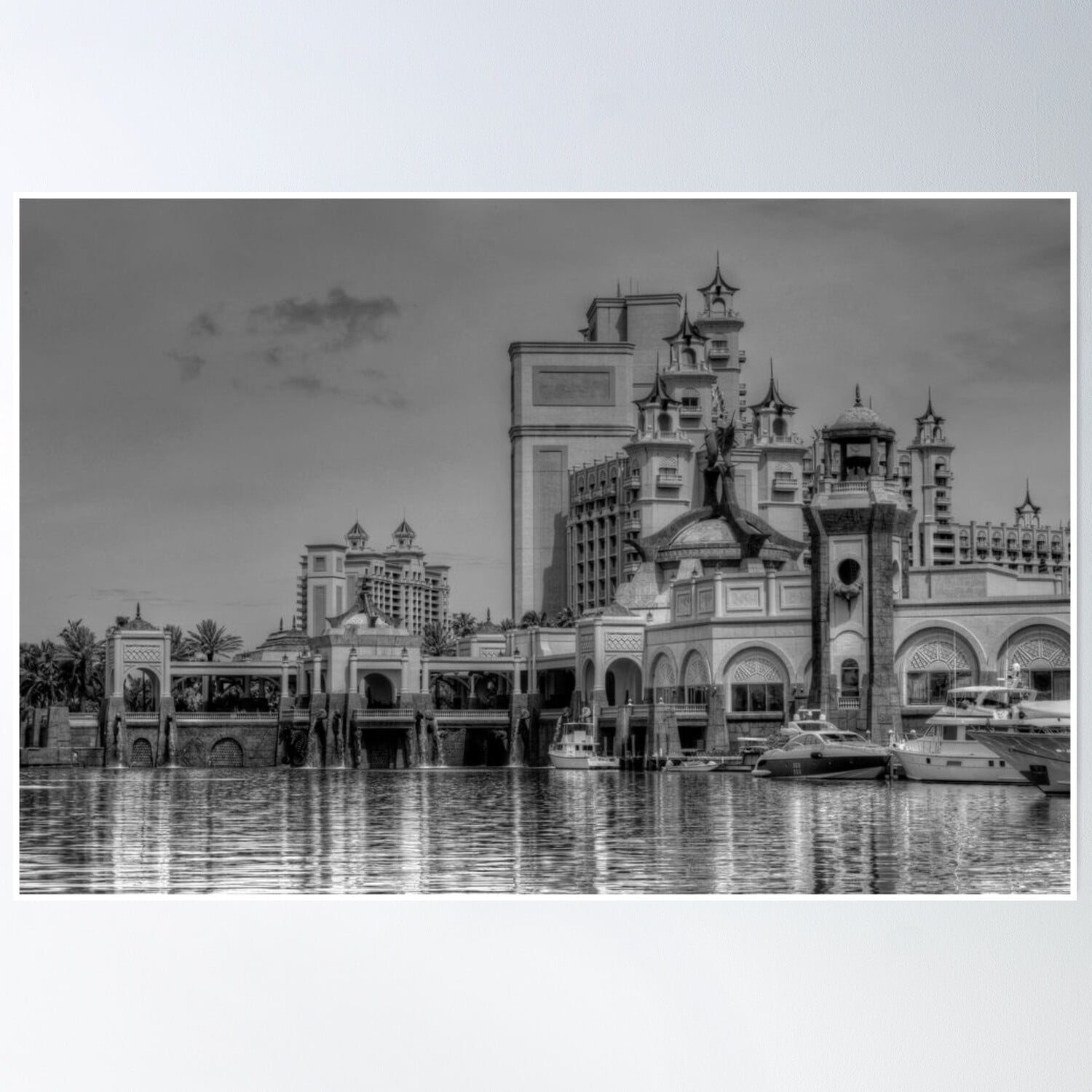 Atlantis Towers In Paradise Island, The Bahamas Poster Wall Art, Modern ...