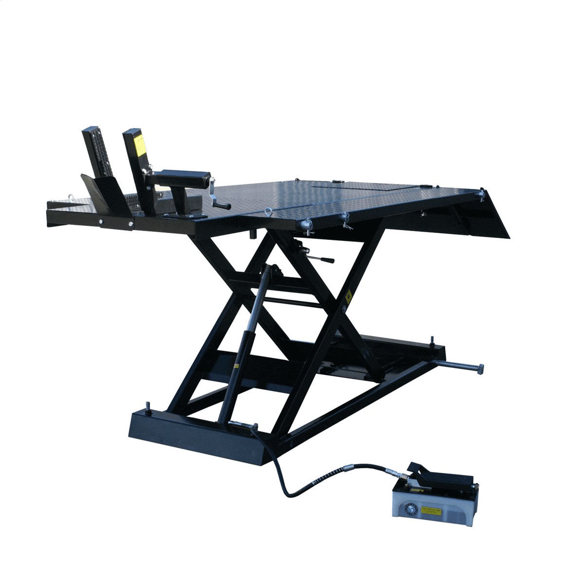 Atlas 1005-KIT 1,500 lb. Motorcycle/ATV Lift with Extensions - Walmart.com