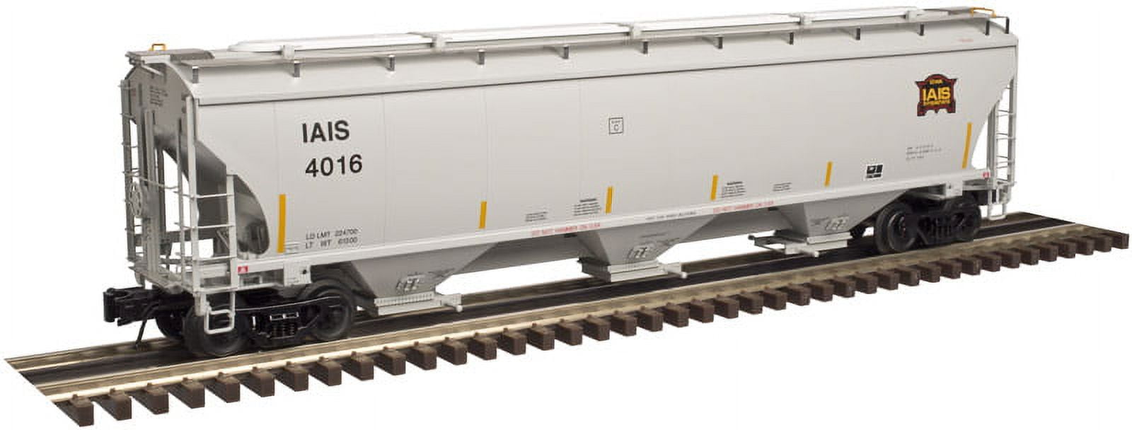 Atlas 3001127 O Iowa Interstate Trinity 5161 cu. ft. Covered Hoppers 3 ...