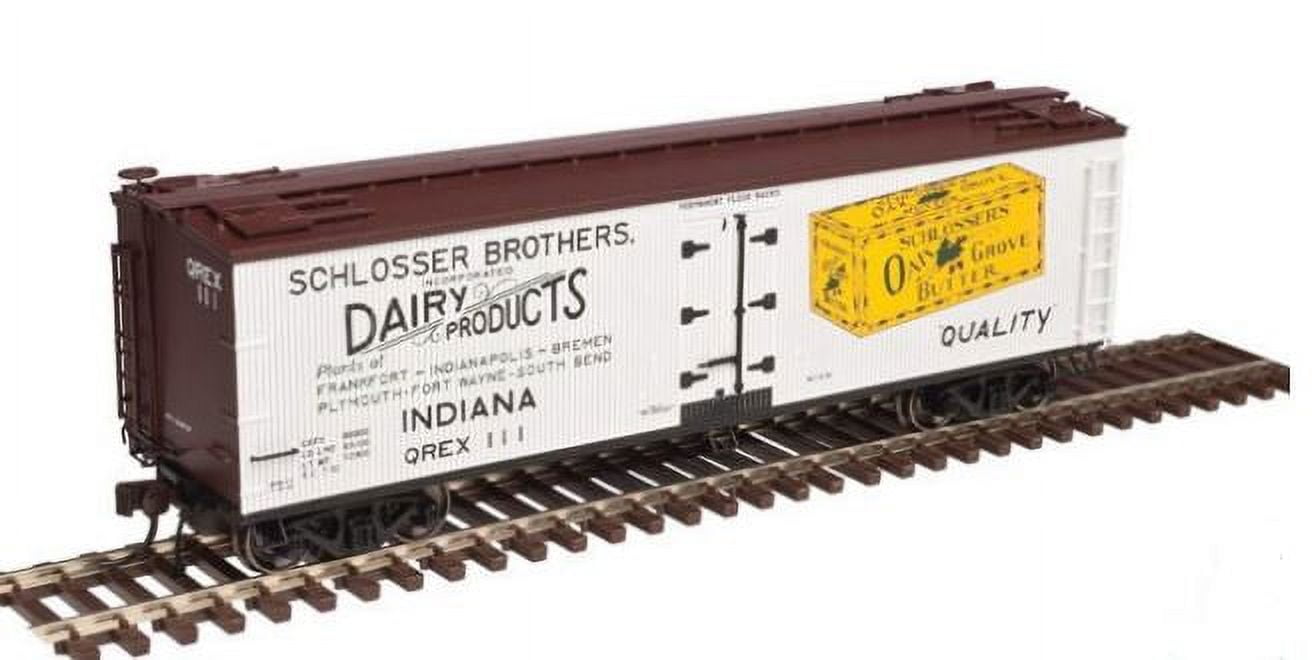 Atlas 3002551 O Schlosser Brothers 40' Wood Reefer Car - 2-Rail ...