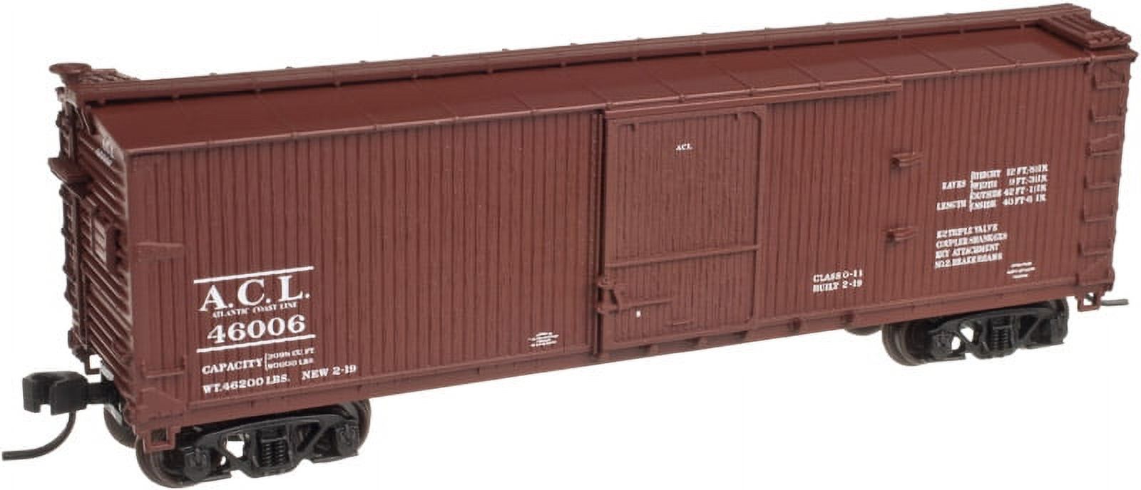 Atlas 50001489 N ACL BOXCAR #46006 - Walmart.com