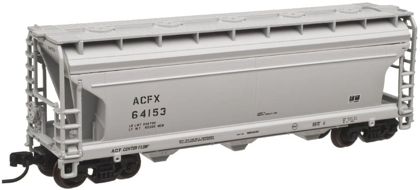 Atlas 50001883 N ACFX ACF 3560 Center-Flow Covered Hopper #64153 ...