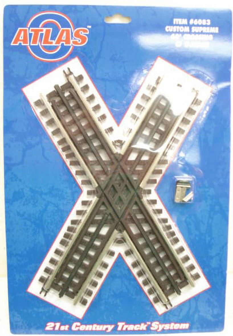 Atlas 6083 O Gauge 60 Degree Crossover Track - Walmart.com