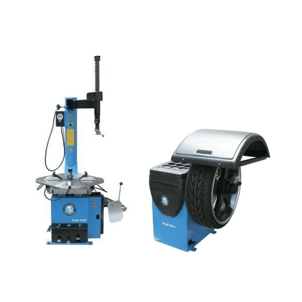 Atlas Automotive Equipment TC289 Rim Clamp Tire Changer + WB11 Wheel ...
